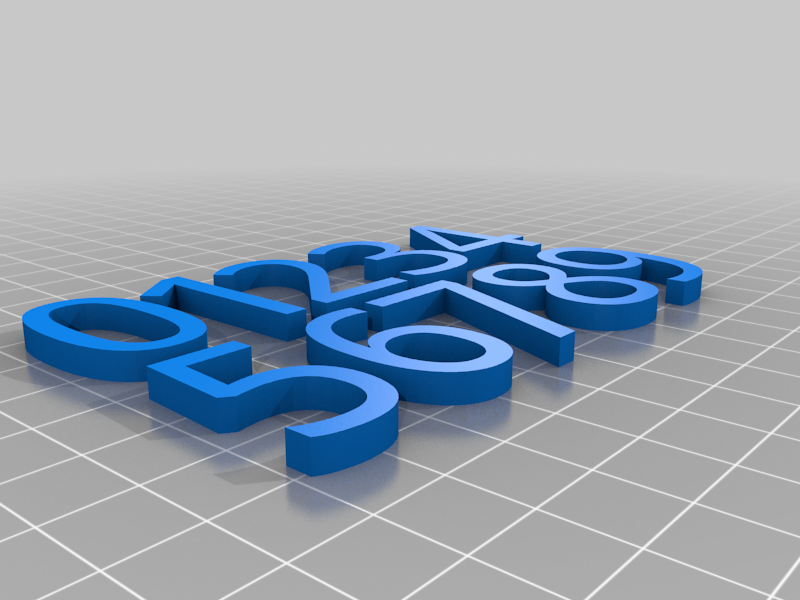 Decimal numbers or digits - a set and separate by leviu | Download free ...