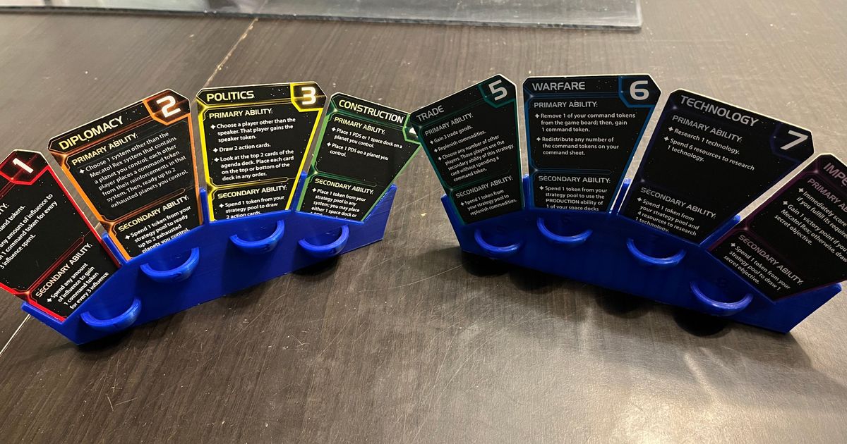 Twilight Imperium 4 Strategy Card Holder by legosrock | Download free ...