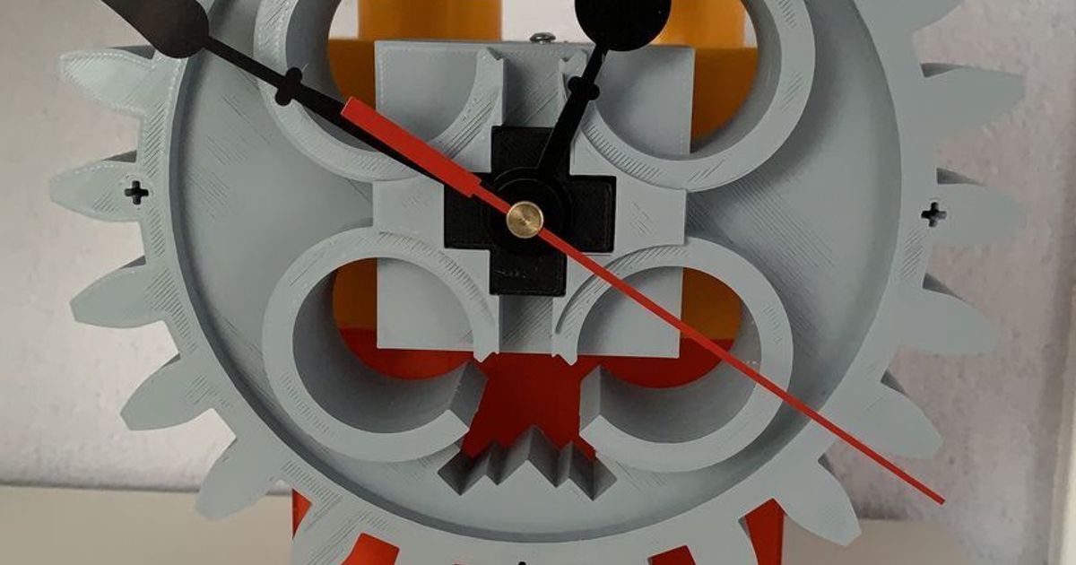 Giant Brick Clock por NeoHeldt | Descargar modelo STL gratuito ...