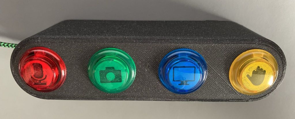 Switch Box for 4 arcade-like buttons by NeoHeldt | Download free STL ...