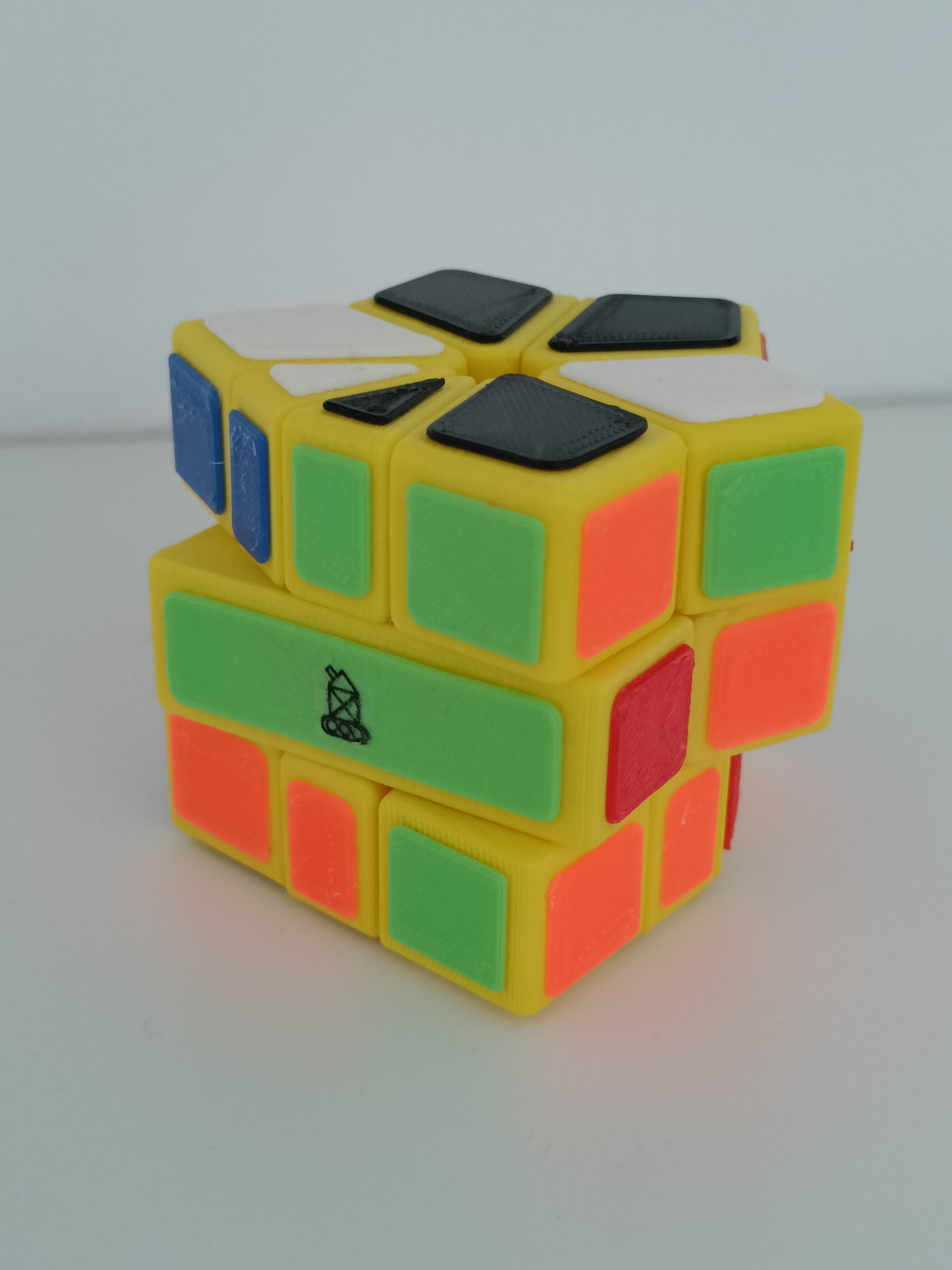 square-1 rubiks cube by cichavec | Download free STL model | Printables.com