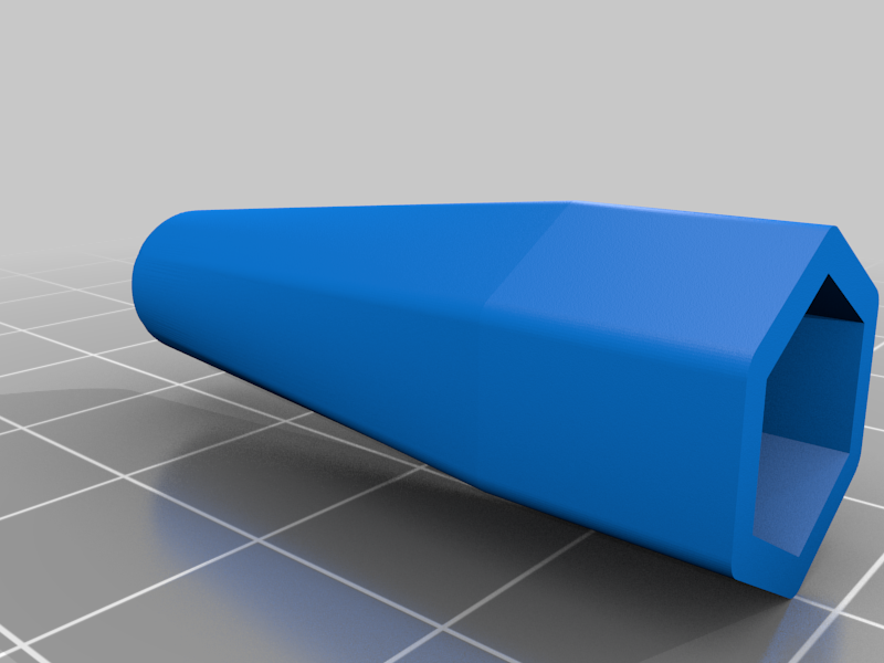 Pencil cap (six sided, 8 mm) by DrEduza | Download free STL model ...