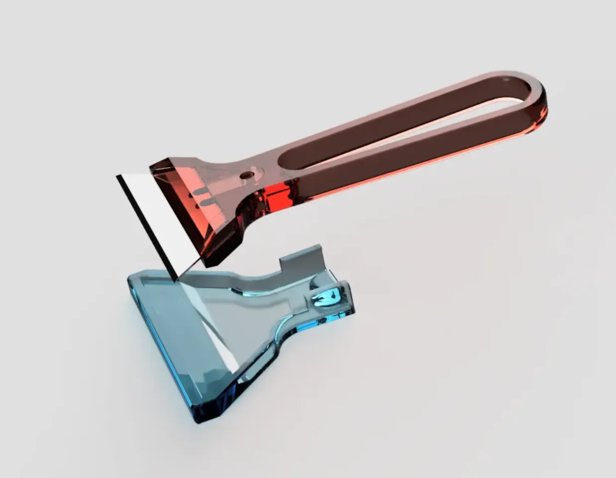 Utility Blade Scraper by BTR3D | Download free STL model | Printables.com