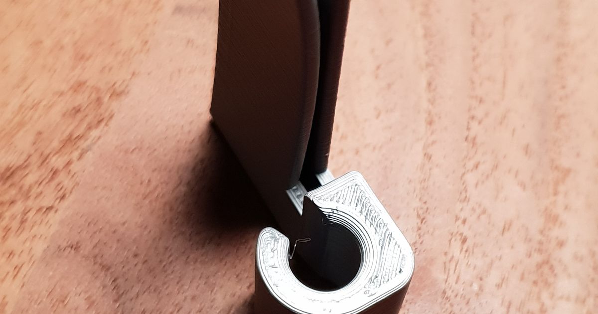 Cable Guide with Clip by Snafky | Download free STL model | Printables.com