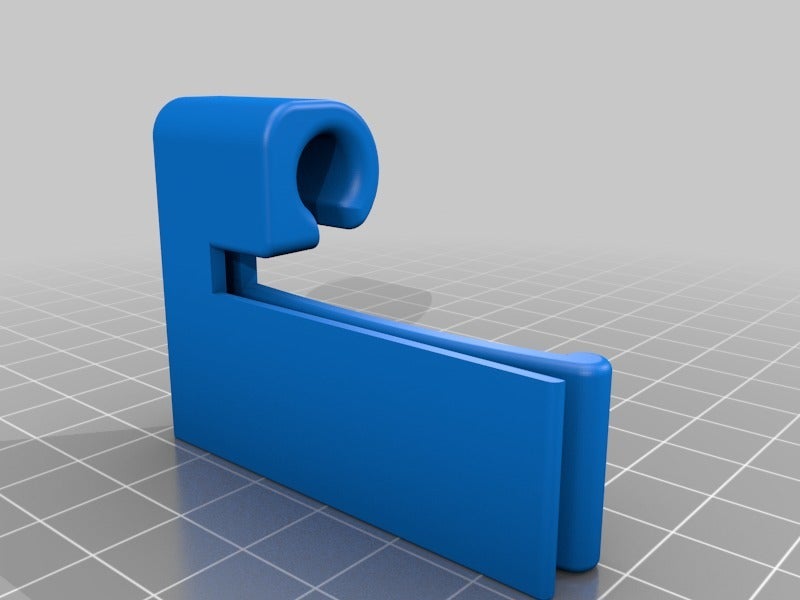 Cable Guide with Clip by Snafky | Download free STL model | Printables.com