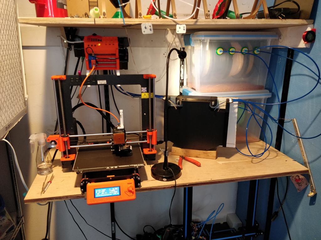 MMU Filament Buffer from MMU2S parts. da AbeFM | Scarica il modello STL ...