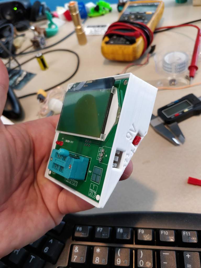 GM328A (~v1.11-1.20) Compact Case w/ 9v by AbeFM | Download free STL ...