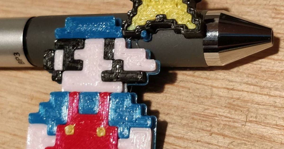 5 Color Mario with Star MMU2.0 by AbeFM | Download free STL model ...