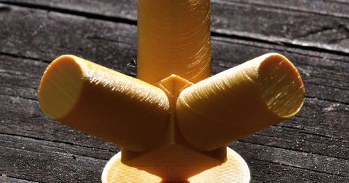 Overhang Test Print by meteoGRID | Download free STL model | Printables.com