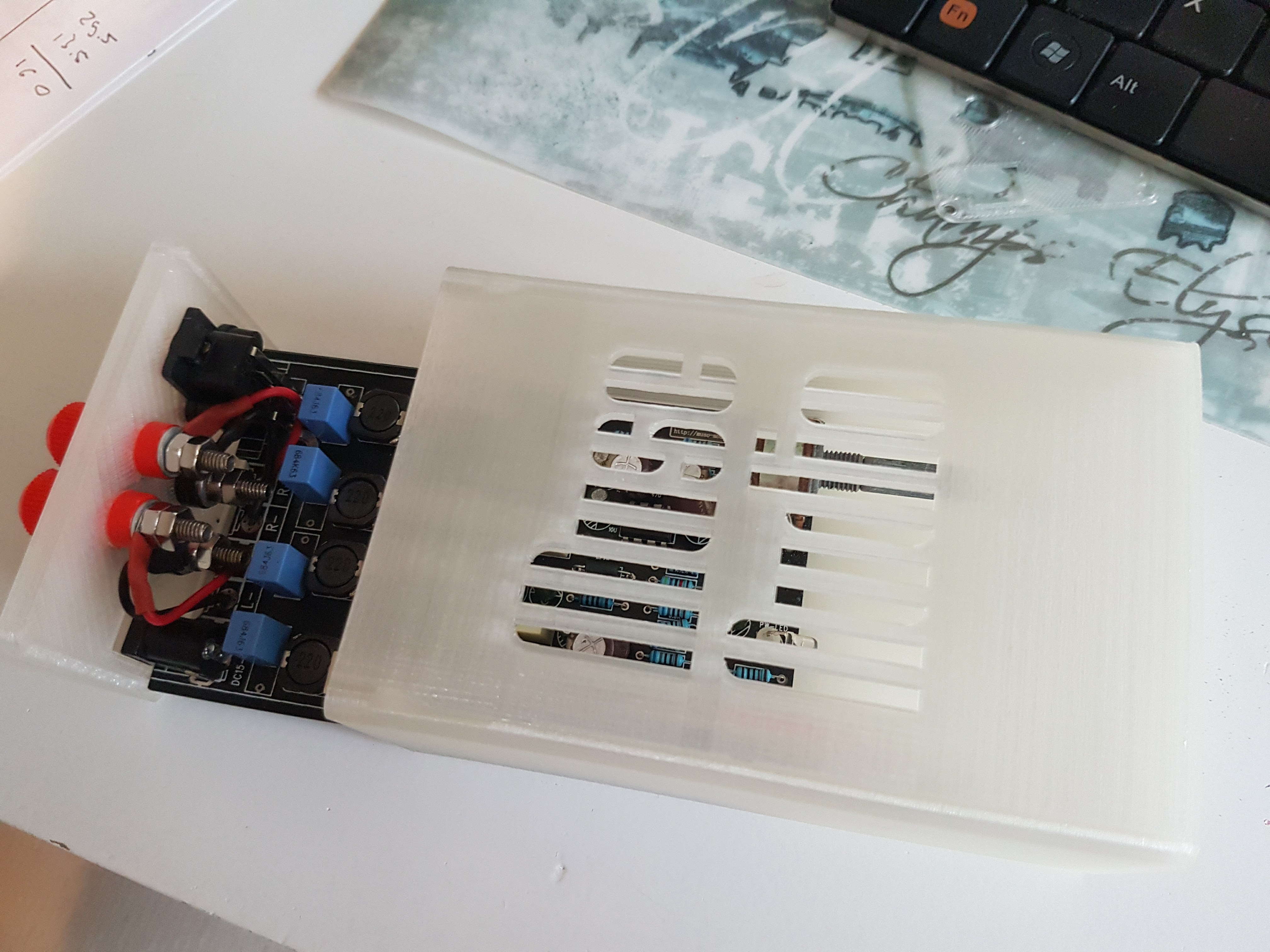 Muse MU-D50W T-amp Case by p2baron | Download free STL model ...