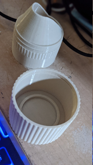 Easy Pour Resin screw cap by 3dPrintedDad | Download free STL model ...