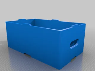 Simple stackable box by pakkko | Download free STL model | Printables.com