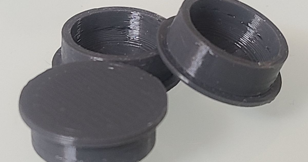 Window frame screw hole cover by stenborg | Download free STL model ...