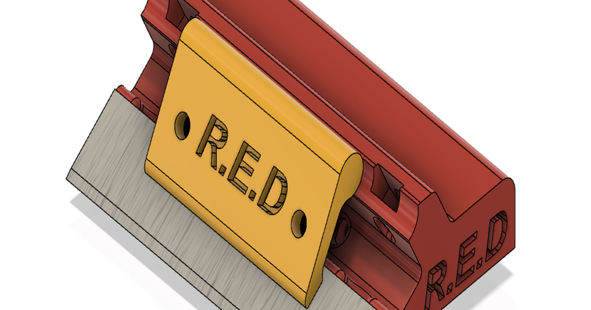 Wide Razor Planer / Scrapper by HiRez99 | Download free STL model ...