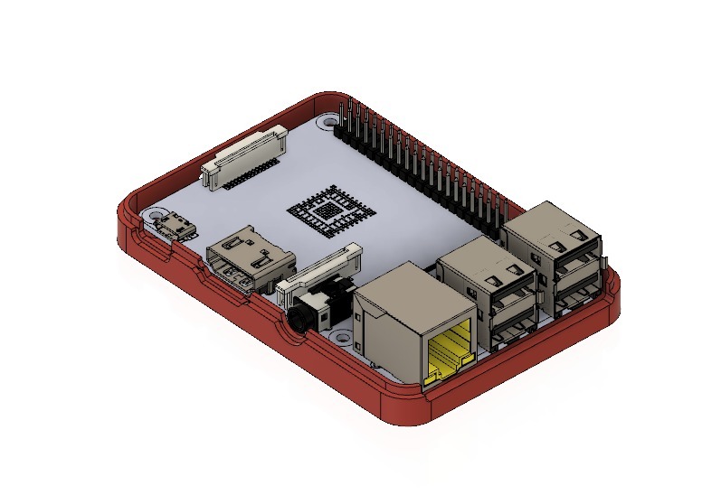 Raspbery Pi 3 Case by HiRez99 | Download free STL model | Printables.com