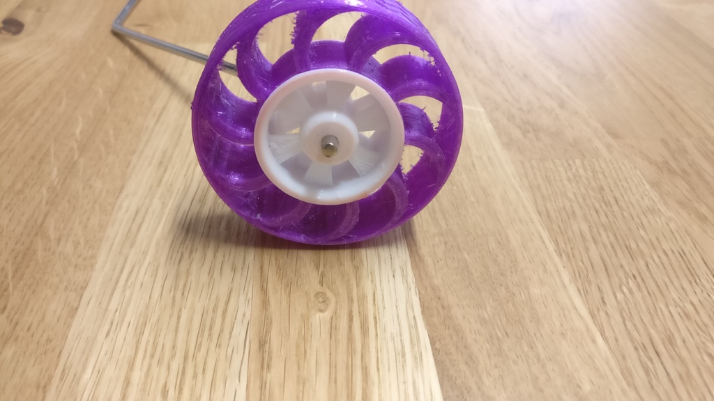 RC Plane Wheel 2.75" / 70mm , Hub + TPU Wheel by HiRez99 | Download ...