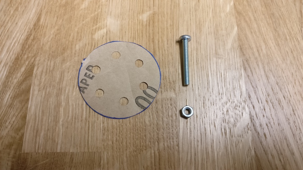 Rotary tool (Dremel) 50mm sanding pad - M4 by HiRez99 | Download free ...