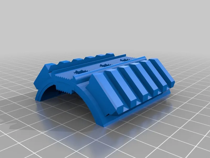 M733 CAR15 Handguard Picatinny Rail - 45 degrees by falken_gt4 ...