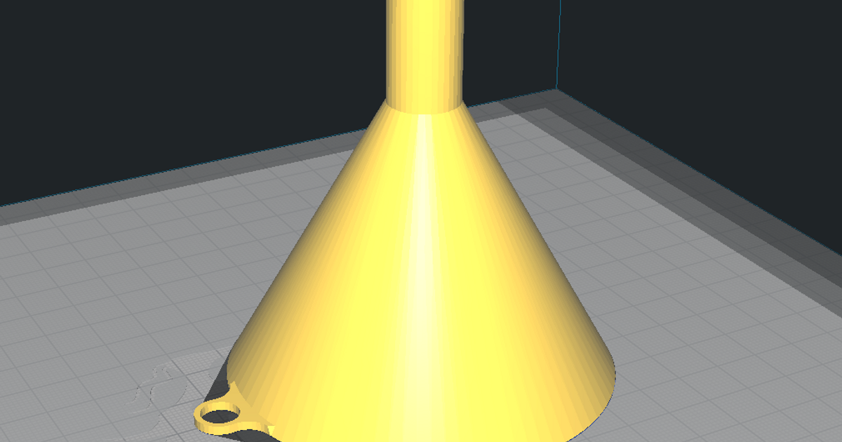 Funnel with short tip by Belambor | Download free STL model ...