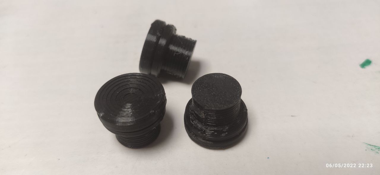 Hex Screwdriver rotating cap by DonPablete | Download free STL model ...