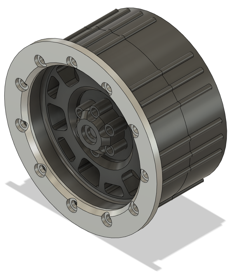 1:10 Crawler Wheel - Toyota Style by MC1457 | Download free STL model ...