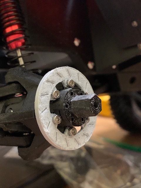 3DSets 2-piece brake rotor and hub by MC1457 | Download free STL model ...
