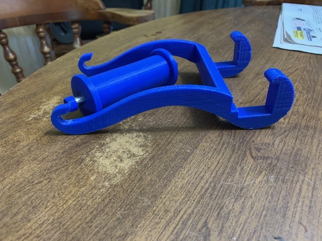 Spool Caddy for 1" Extrusion Rack by MC1457 | Download free STL model ...