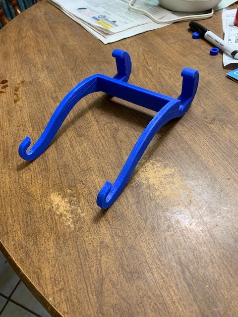 Spool Caddy for 1" Extrusion Rack by MC1457 | Download free STL model ...