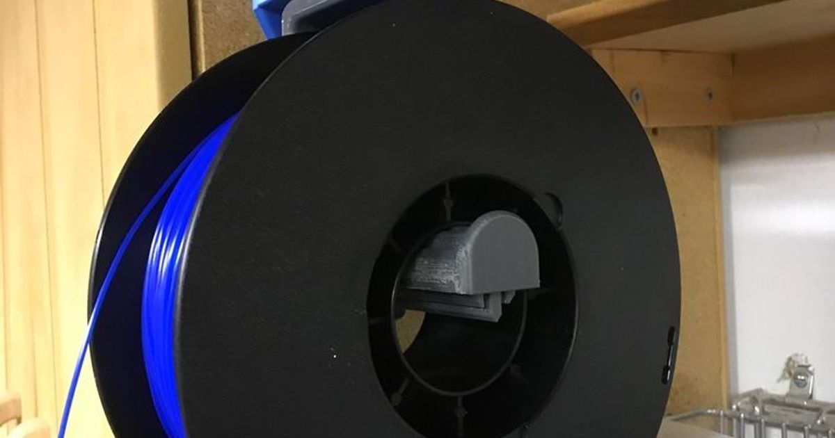 Filament Spool for 2525 Extrusion by MC1457 | Download free STL model ...