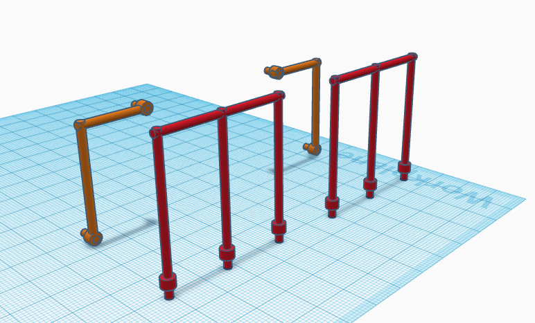 Bachmann G Scale Passenger Car Handrails by fo43 | Download free STL ...