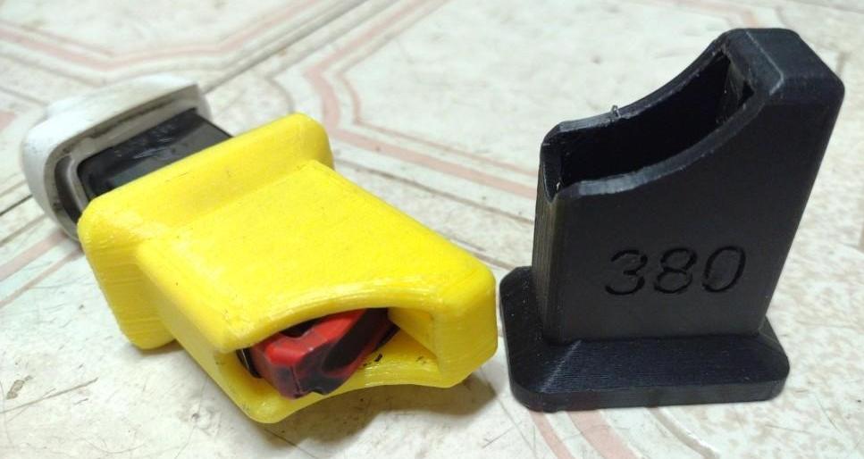 Pistol magazine speed loader for 380 Auto by WeaselSqueezer | Download ...