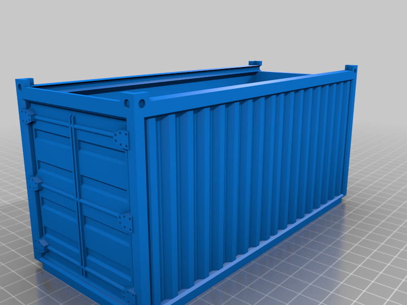 Shipping Container by NasBoc | Download free STL model | Printables.com
