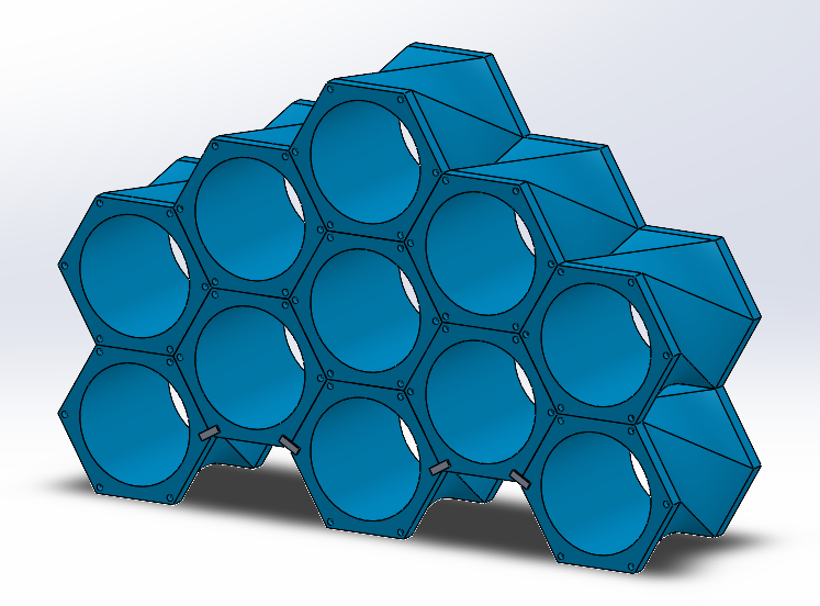 Hex Shoe Rack by TheAeroEngineer | Download free STL model | Printables.com