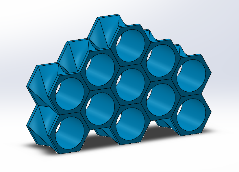 Hex Shoe Rack by TheAeroEngineer | Download free STL model | Printables.com