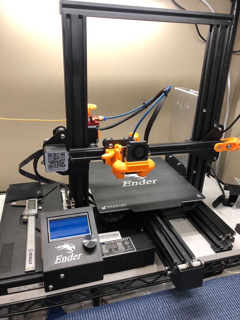 Ender 3 Left Screen Bracket by StreelyDan | Download free STL model ...