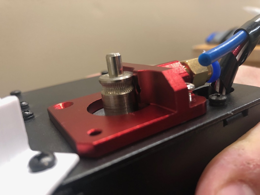 Monoprice Select Mini MK8 (creality style) extruder spacer by ...