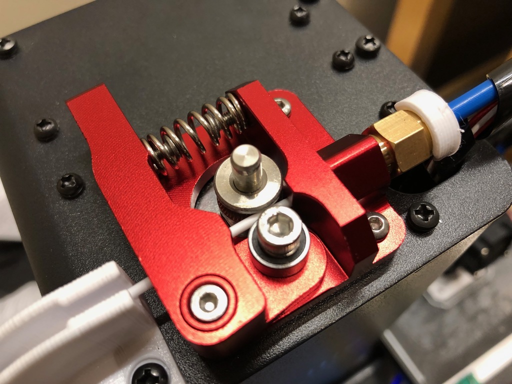 Monoprice Select Mini MK8 (creality style) extruder spacer by ...