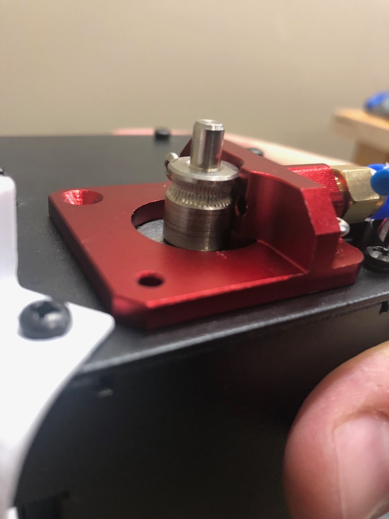 Monoprice Select Mini MK8 (creality style) extruder spacer by ...