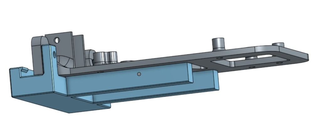 Re-ARM mount for 2020 Kossel mini by Stefan | Download free STL model ...