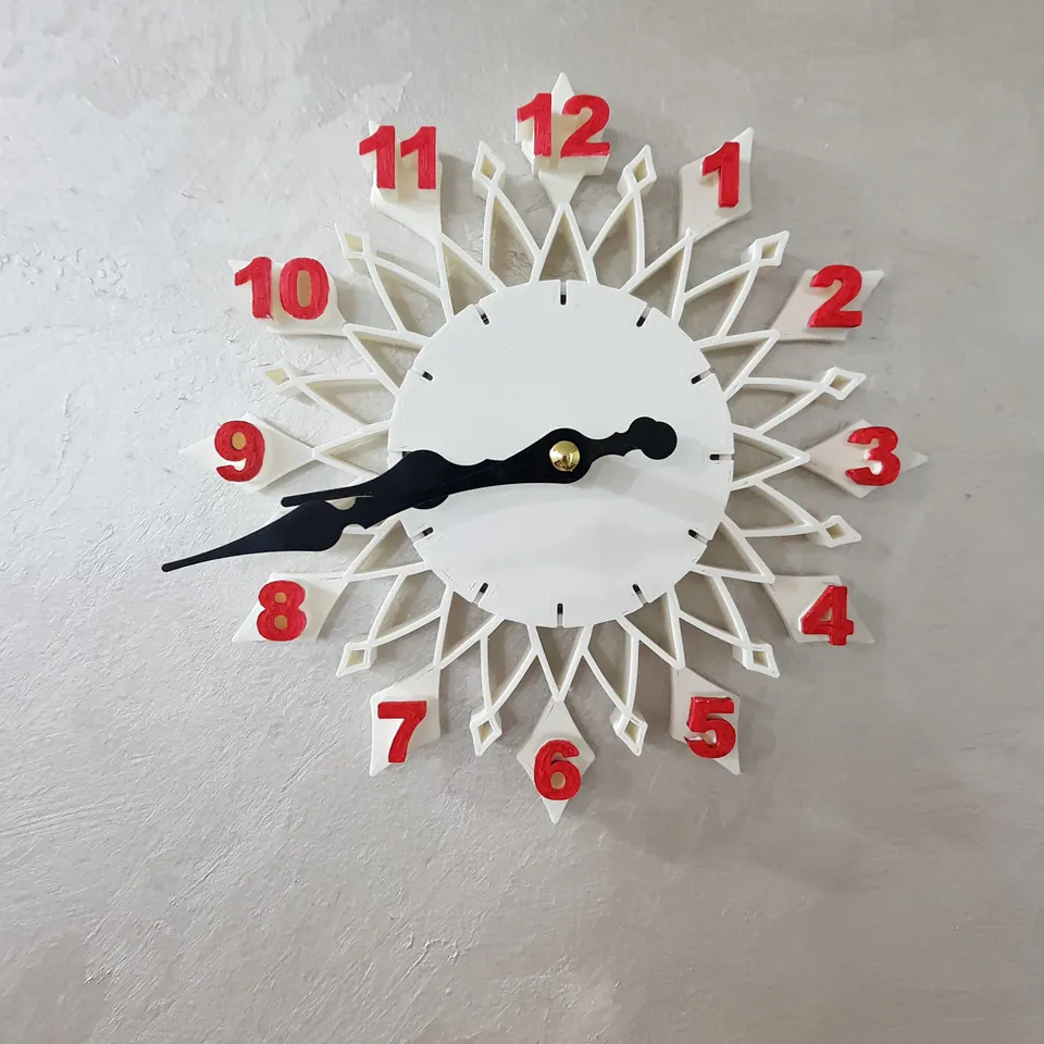 Wall Clock by Bader | Download free STL model | Printables.com