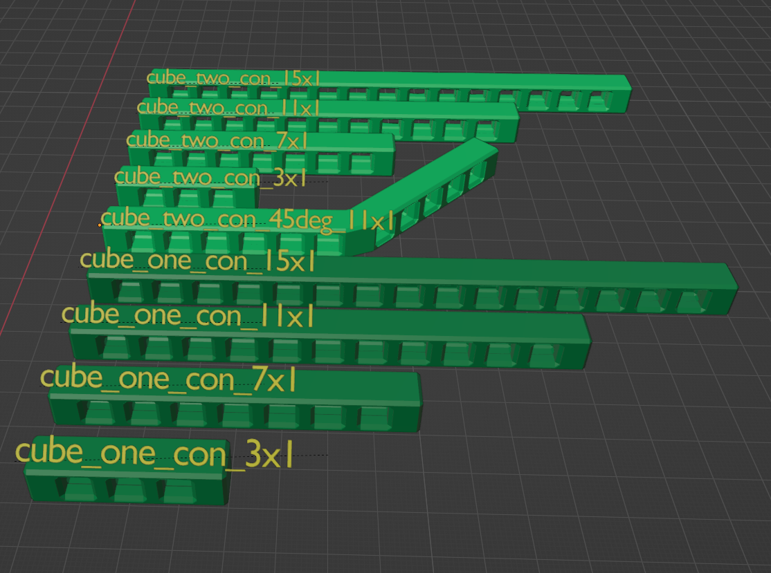 MakerGrid Build Cubes - Thin One/Two Sided by Weird Constructor ...