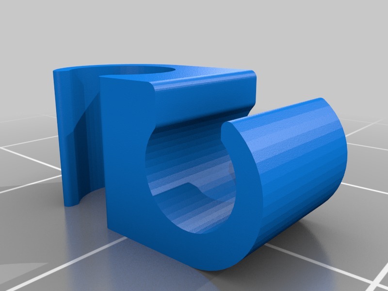 Bike cable clip by UmbertoBarone | Download free STL model | Printables.com