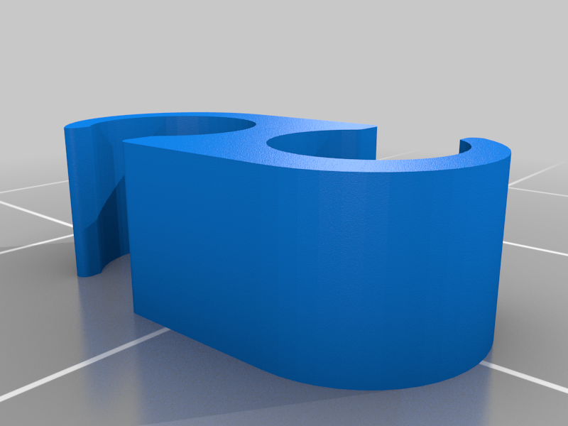 Bike cable clip by UmbertoBarone | Download free STL model | Printables.com