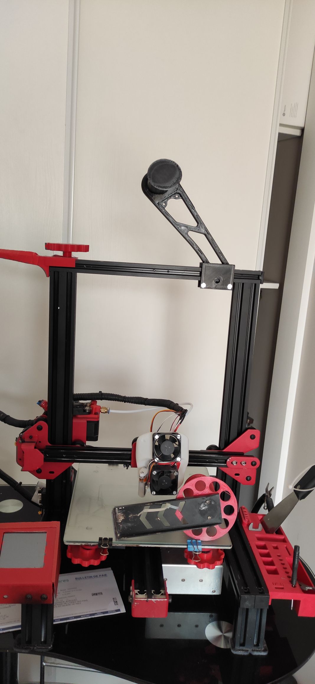 support de bobine pour alfawise u30 ou autre. by pierro3D85 | Download free STL model ...