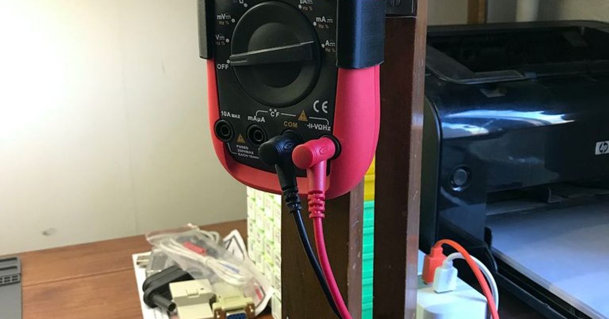 UNI-T Multimeter Holder by olgapavlova | Download free STL model ...