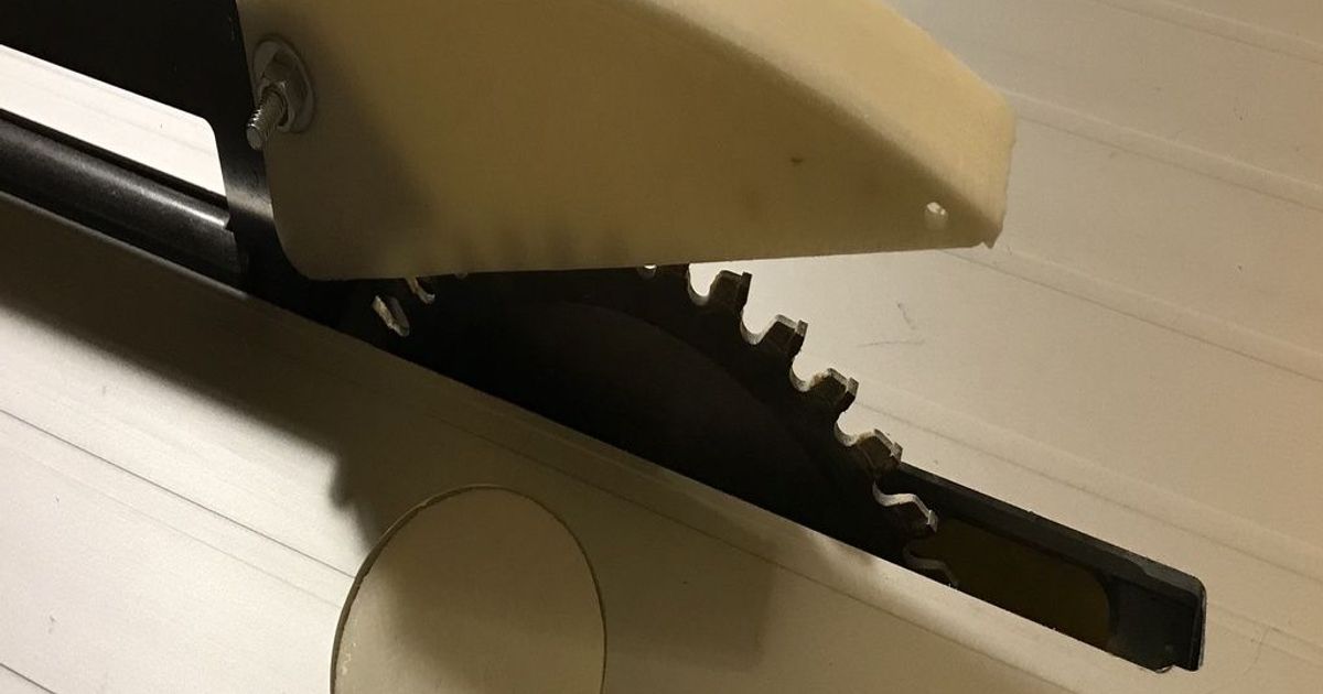 Wolfcraft table saw blade guard by olgapavlova | Download free STL ...