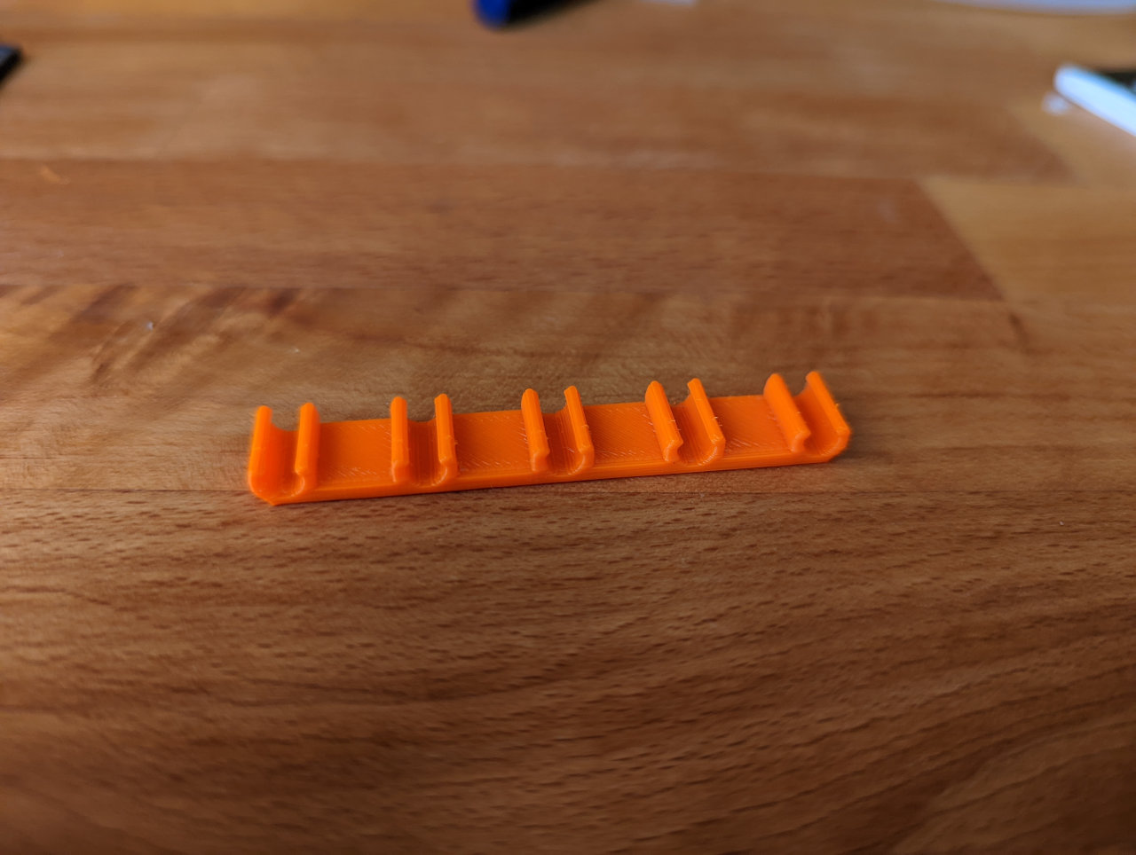 MMU2s PTFE tube spacer/comb by Dustin | Download free STL model ...