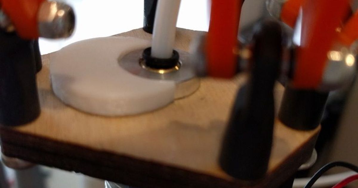 Deltaprinter Hotendfixation for original Platform by Matschi | Download ...