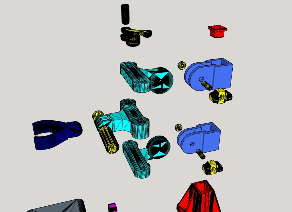 staffa regolabile microscopio usb by Andrea | Download free STL model ...