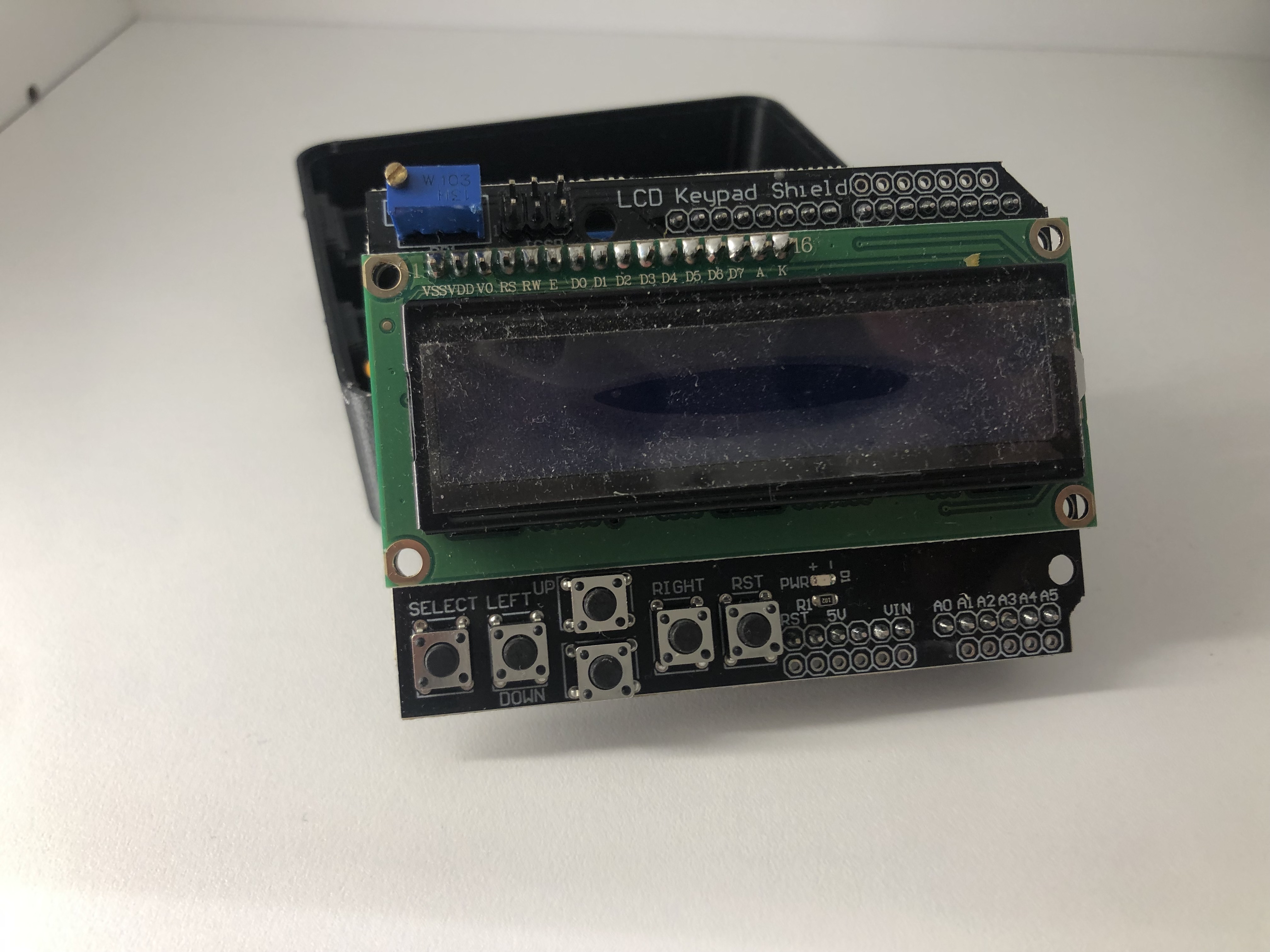 Arduino uno and lcd shield case by lukas3d | Download free STL model ...